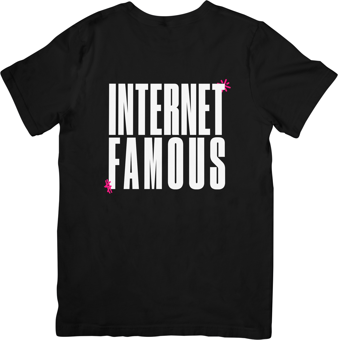 "Internet Famous" Icon Logo Tee – 6arelyhuman